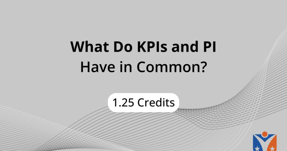 What do KPIs and PI Have in Common? | MTMI